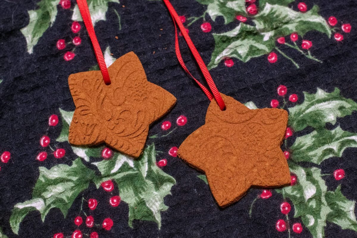 Make These Easy Scented Cinnamon Ornaments - Only Two Ingredients ...