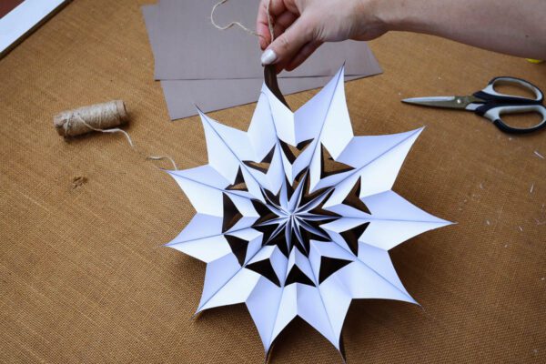 How to Make 3D Paper Snowflake Ornaments Step-by-Step - Holiday Magic Hub