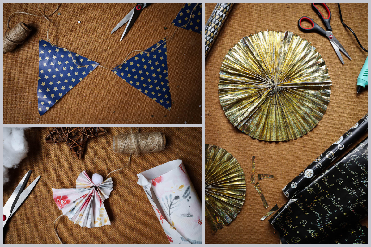 13 Brilliant Ways to Use Leftover Wrapping Paper - Holiday Magic Hub